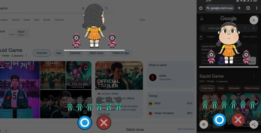 How to Play Google Secret Squid Game Mini-Game