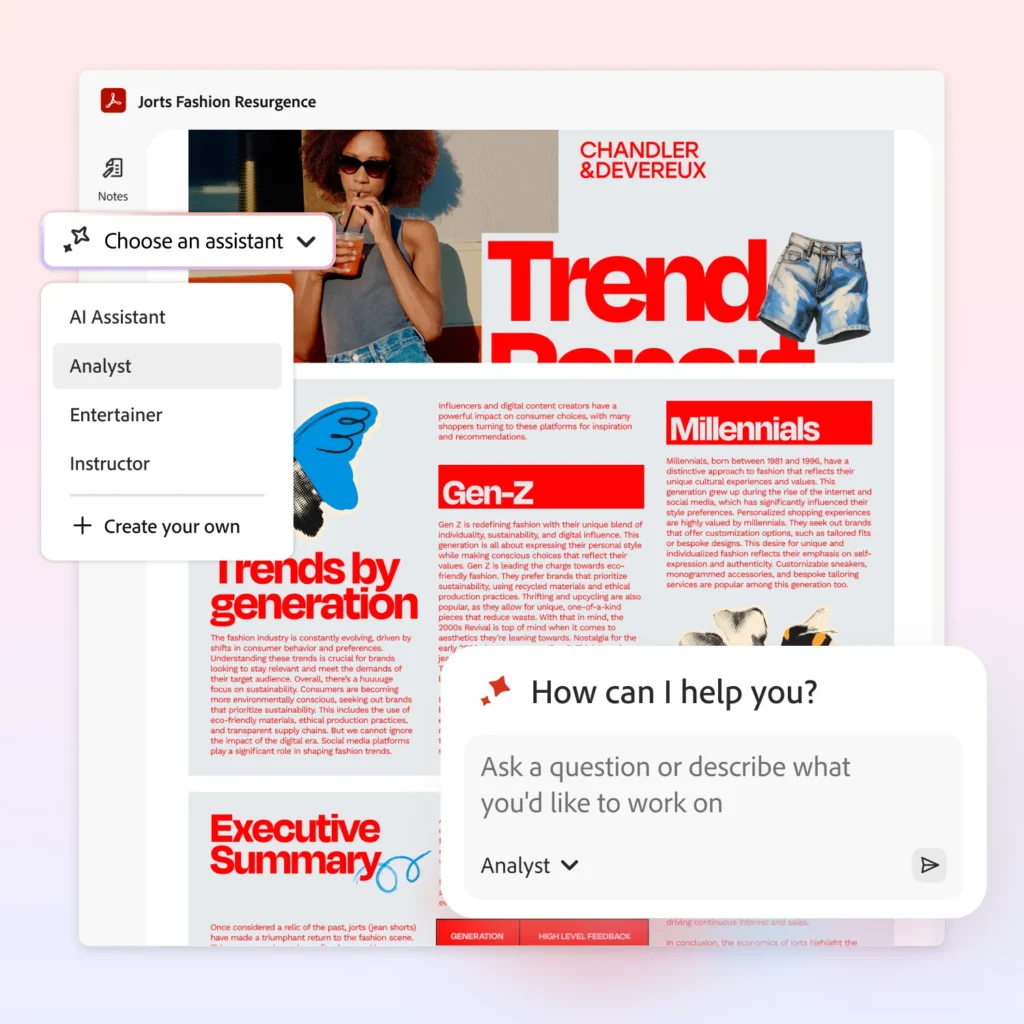 Adobe Launches Acrobat Studio with AI Assistants, PDF Spaces and Adobe ...
