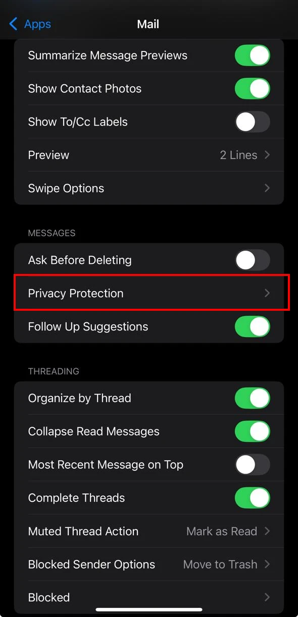 How to Enable Mail Privacy Protection on iPhone