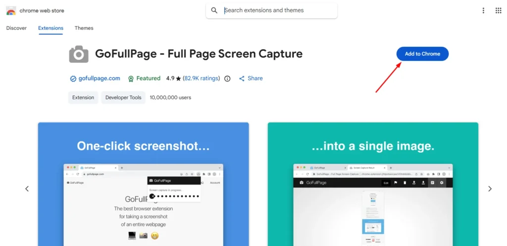 How to Take Screenshot of Scrolling Page in Google Chrome on Windows