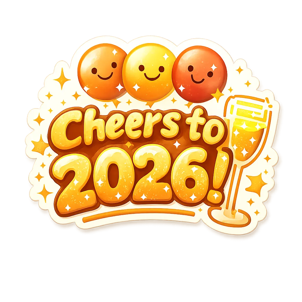 How to Personalise New Year 2026 Stickers on WhatsApp