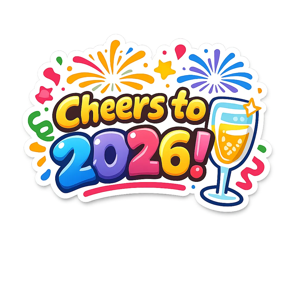 How to Personalise New Year 2026 Stickers on WhatsApp