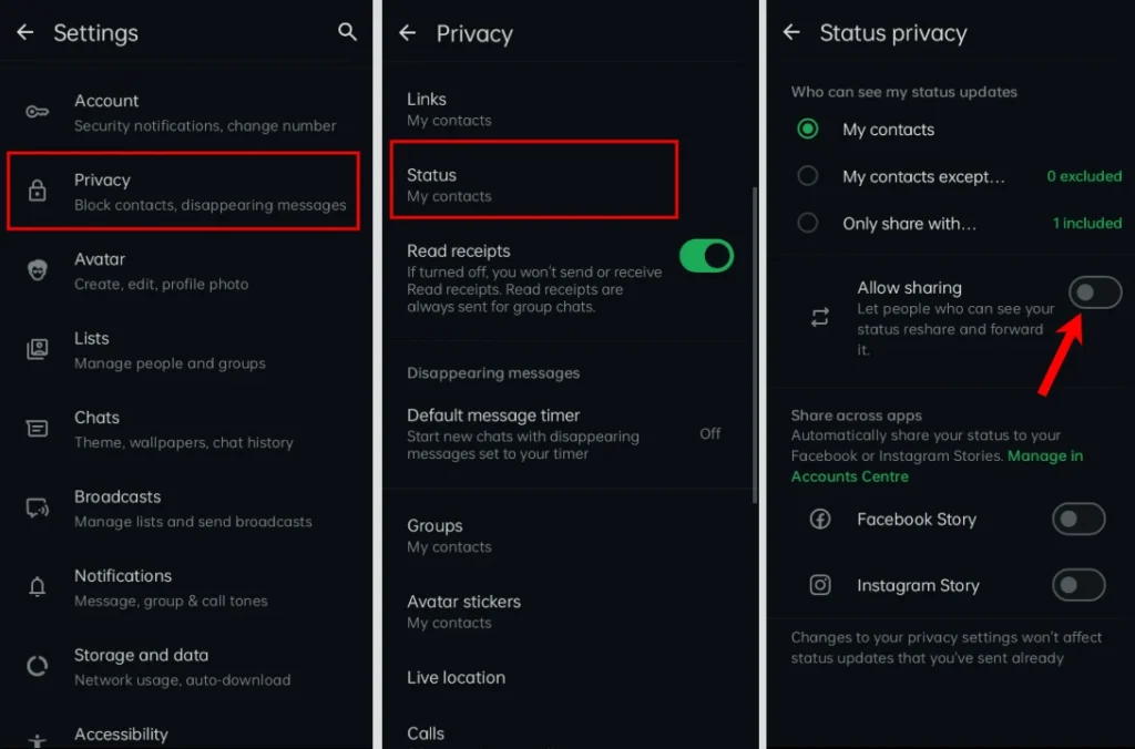 How to Disable Status Sharing on WhatsApp in 2025