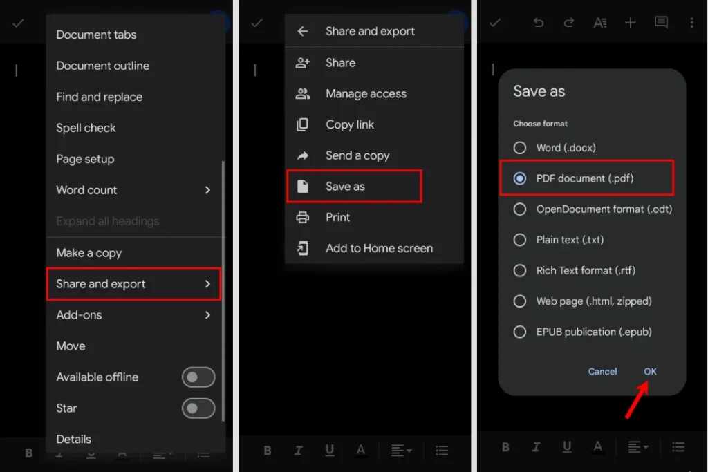 How to Save a Google Doc as a PDF in 2025