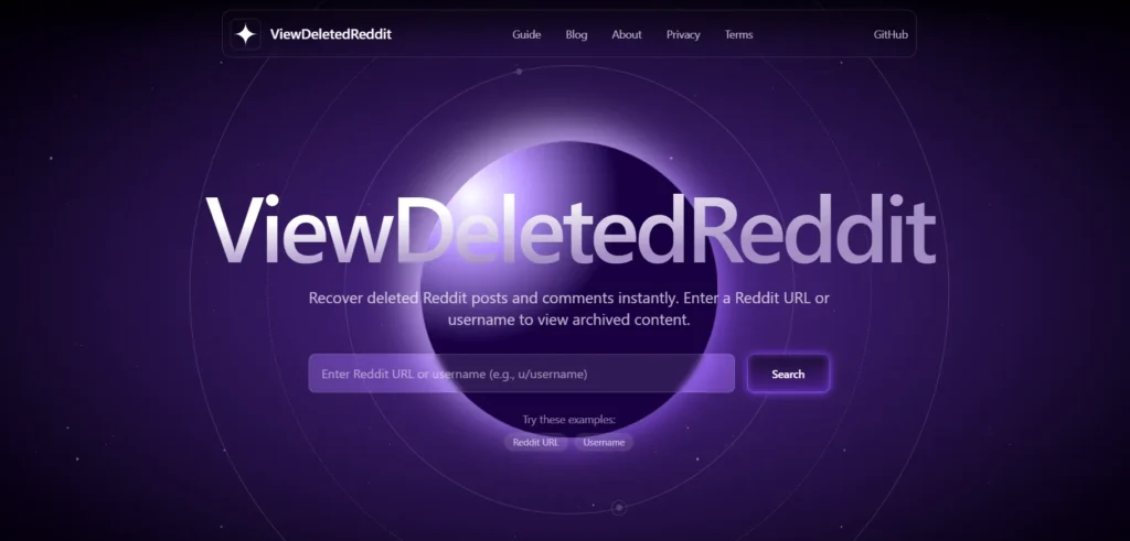 How to see deleted Reddit posts and comments